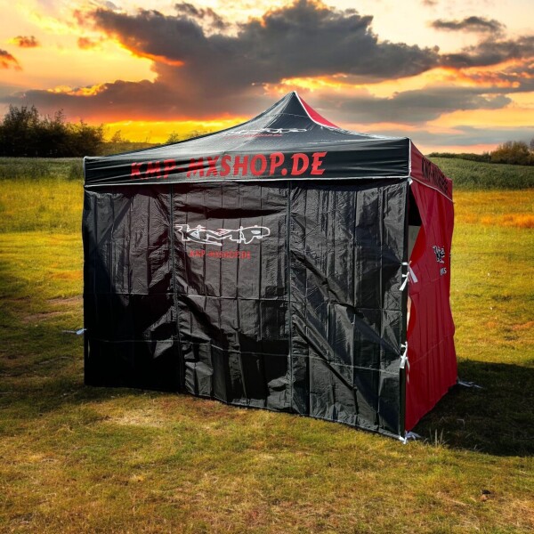 KMP Zelt inkl. 4 Seitenwände rot/schwarz - Neue Offroad Angebote bei ...